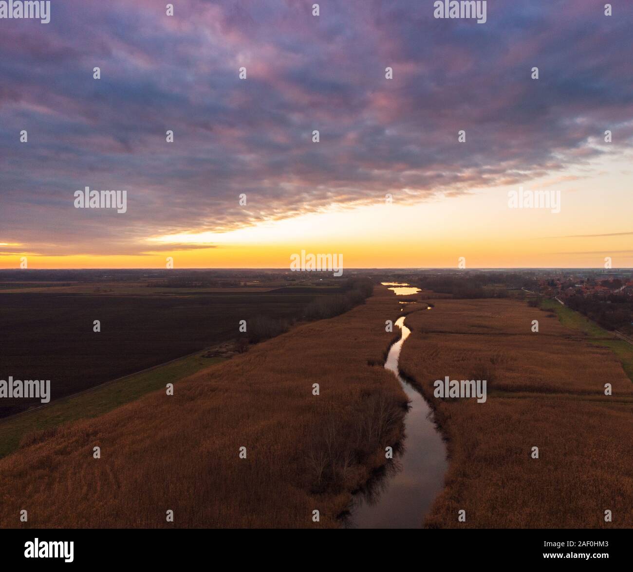 Drone footage of river hi-res stock photography and images - Alamy