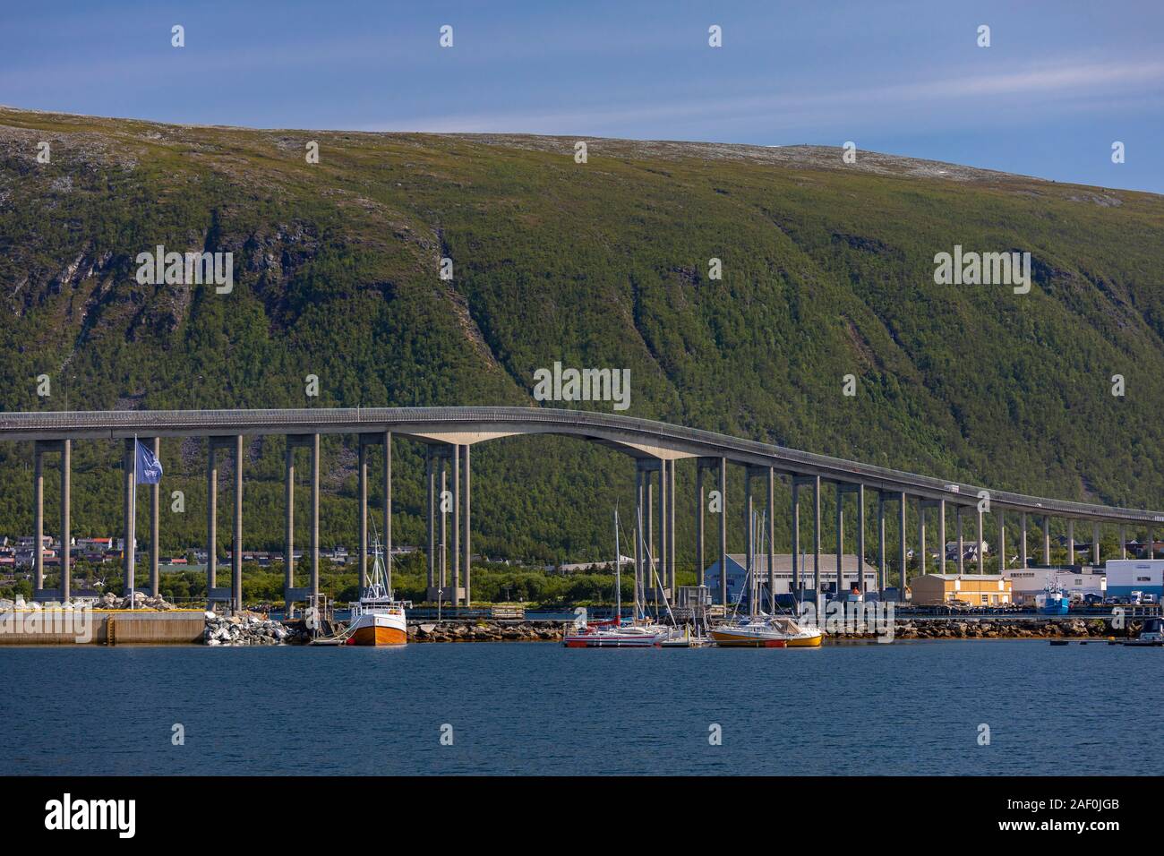Tromso bridge hi-res stock photography and images - Alamy
