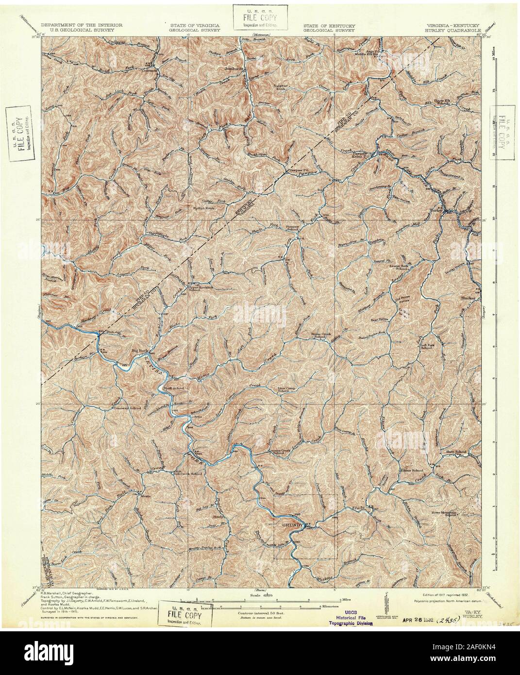 Hurley map Cut Out Stock Images & Pictures - Alamy