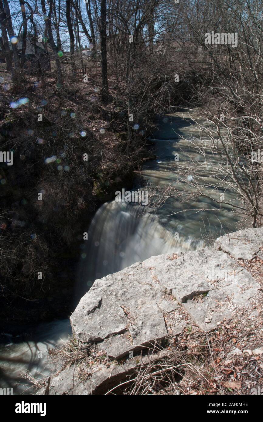 Hayden Run Falls, Columbus, Ohio Stock Photo - Alamy