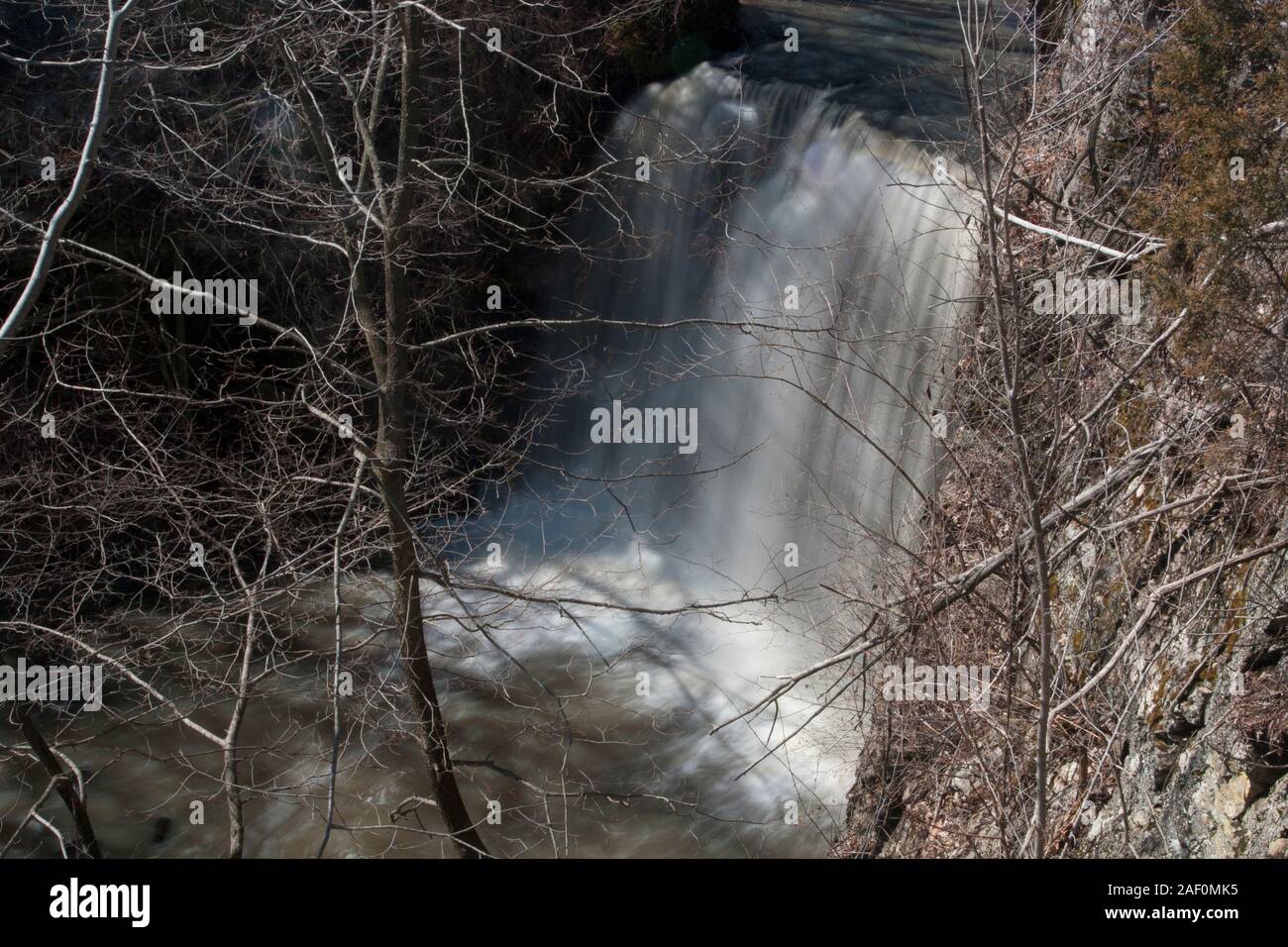 Hayden Run Falls, Columbus, Ohio Stock Photo - Alamy