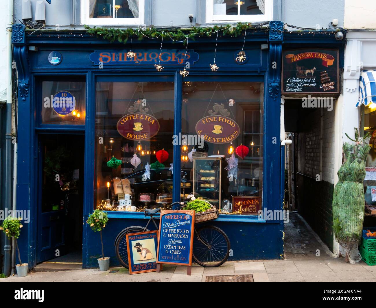 Sherlocks cafe hi-res stock photography and images - Alamy