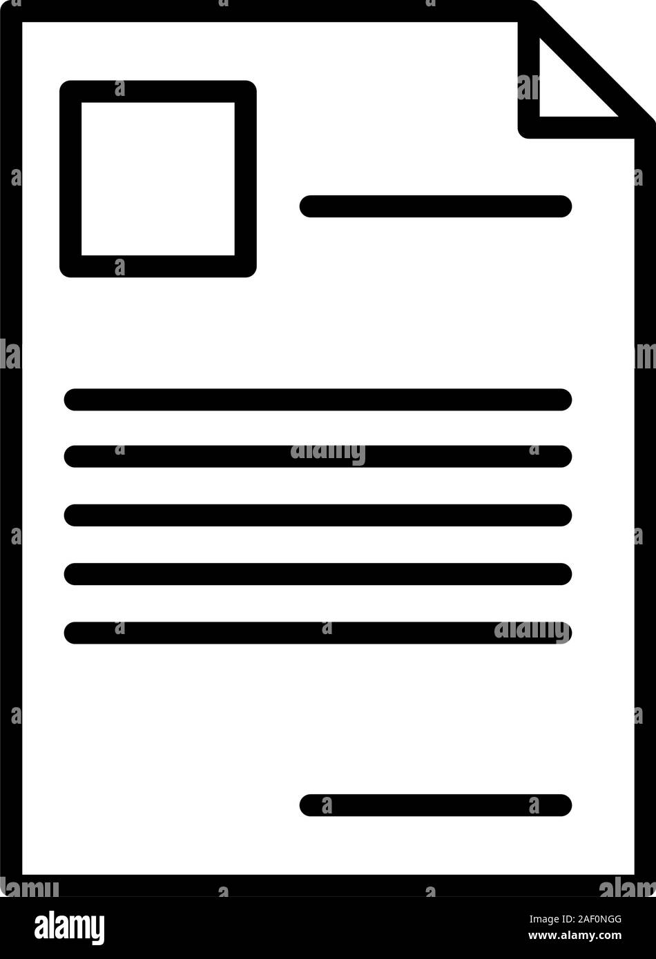Letter format eps Stock Vector Images - Alamy