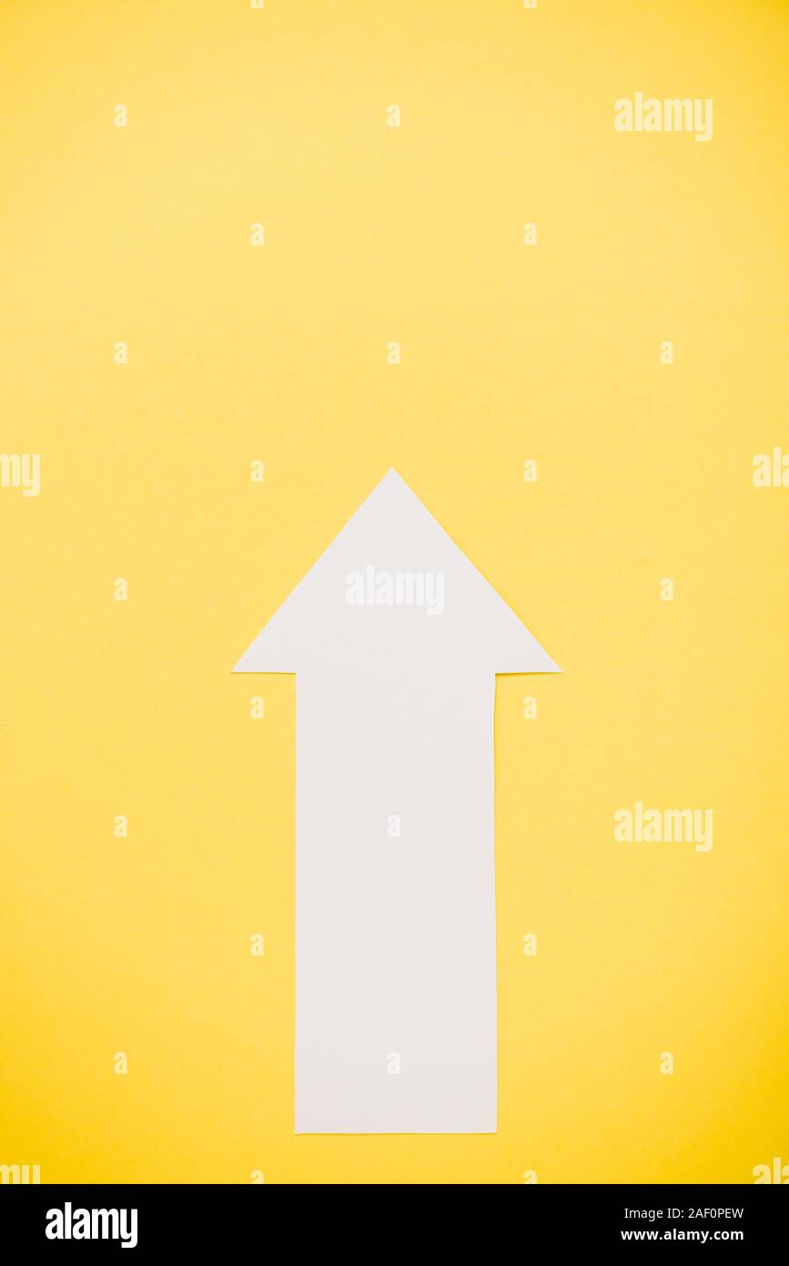Vector up arrow isolated hi-res stock photography and images - Alamy