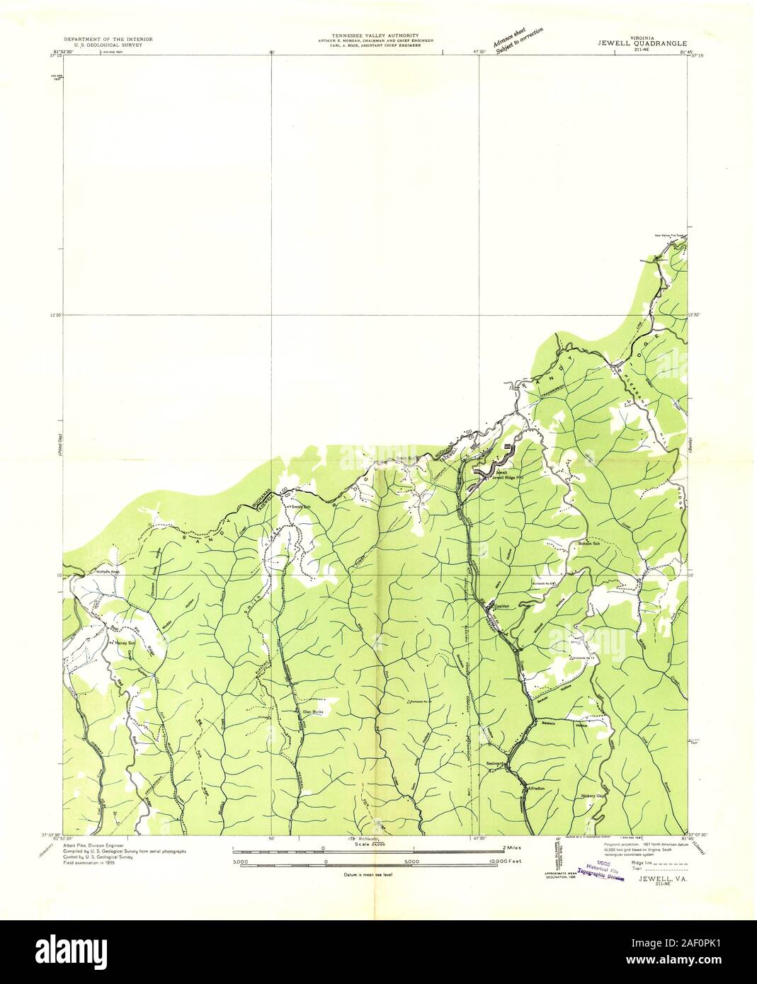 Map of jewell hi-res stock photography and images - Alamy