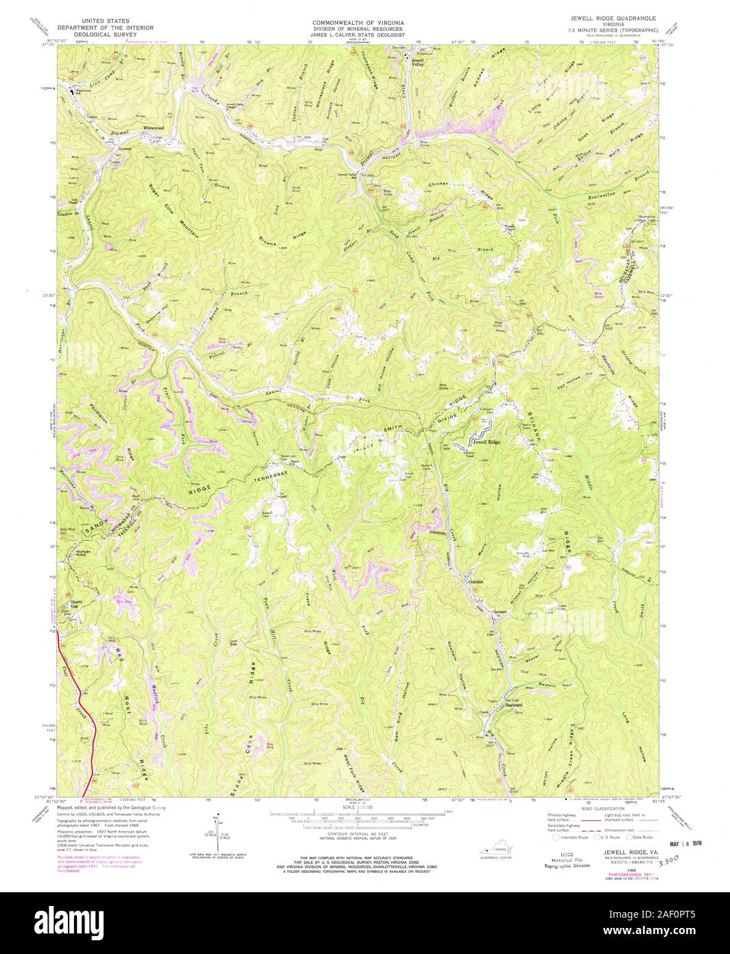 Map of jewell hi-res stock photography and images - Alamy