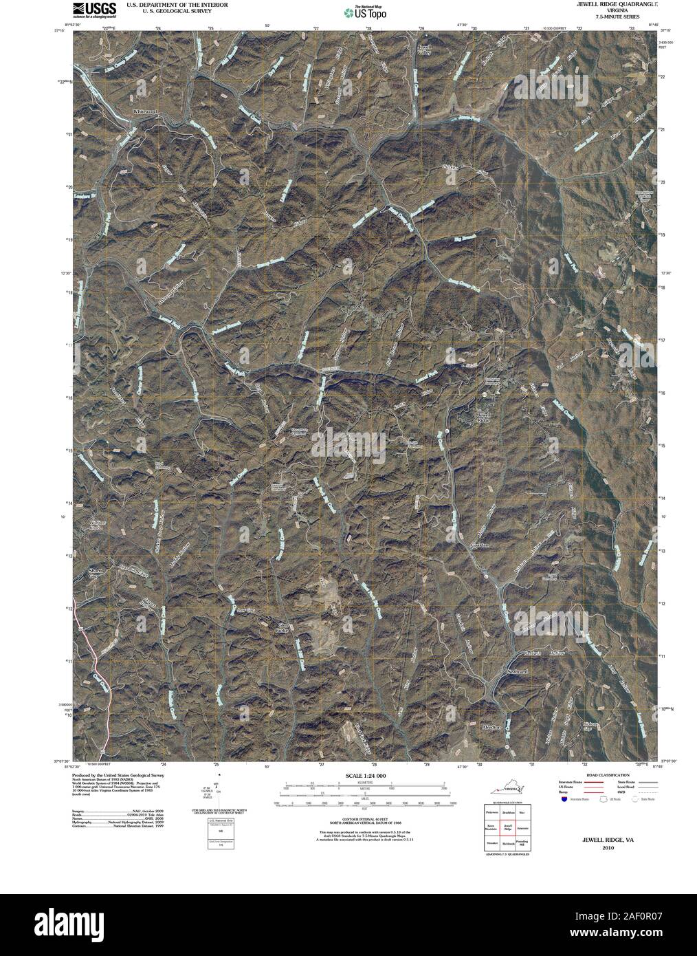 Map of jewell hi-res stock photography and images - Alamy