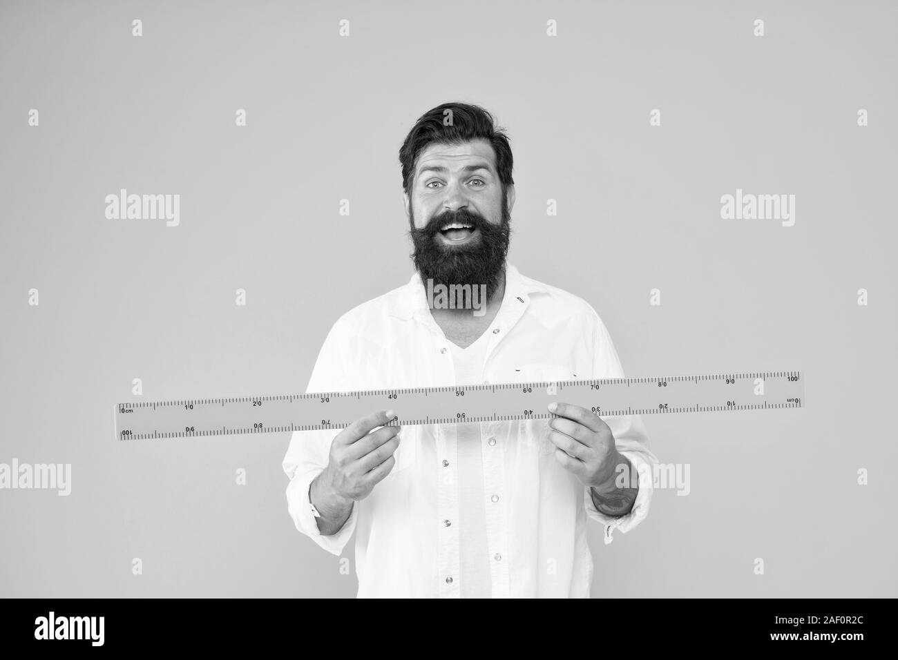 Actual size. School teacher. Small little big large. Does size really ...