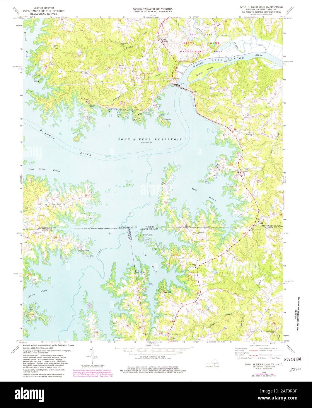 Kerr dam hi-res stock photography and images - Alamy