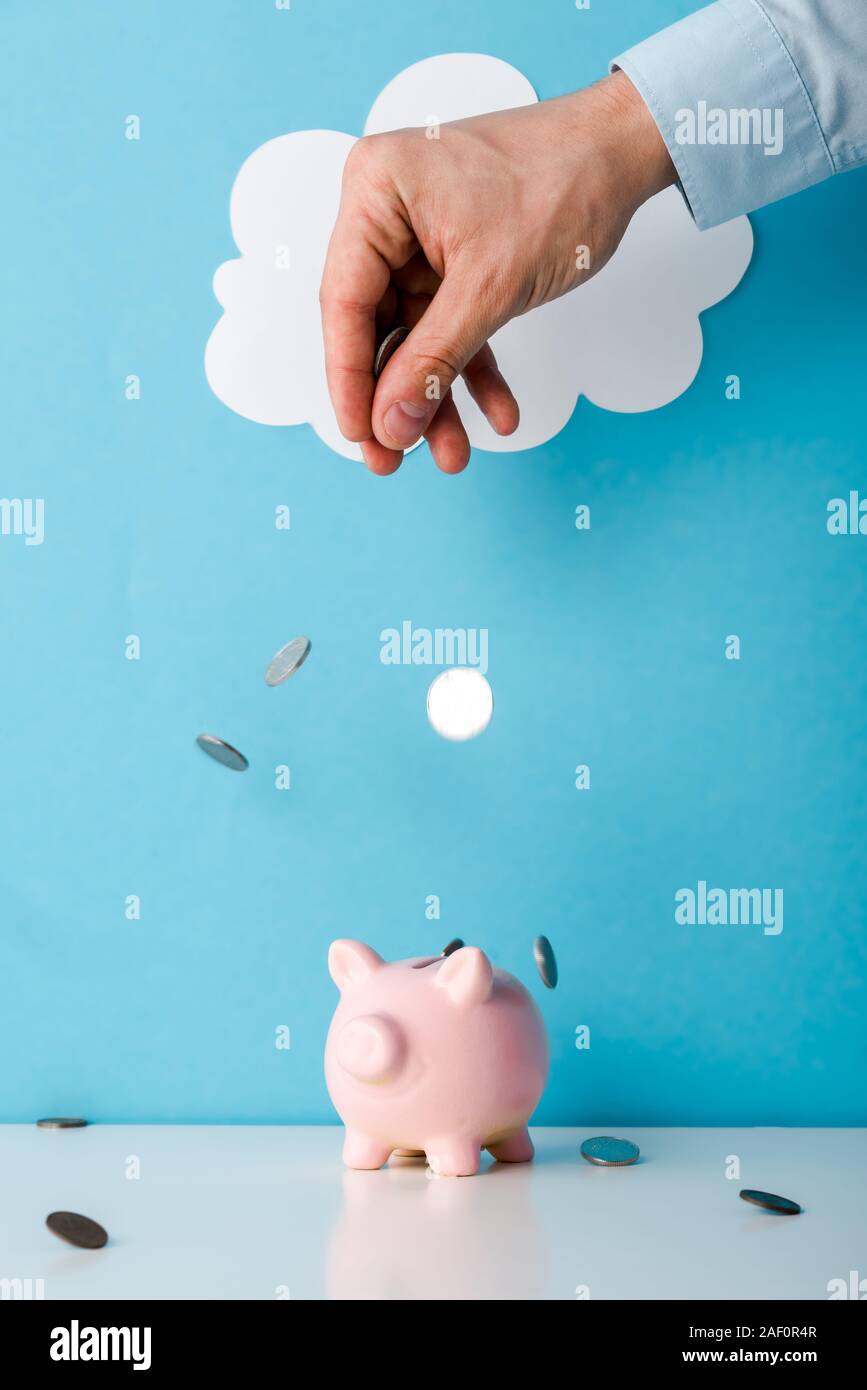 Coins throwing hi-res stock photography and images - Alamy