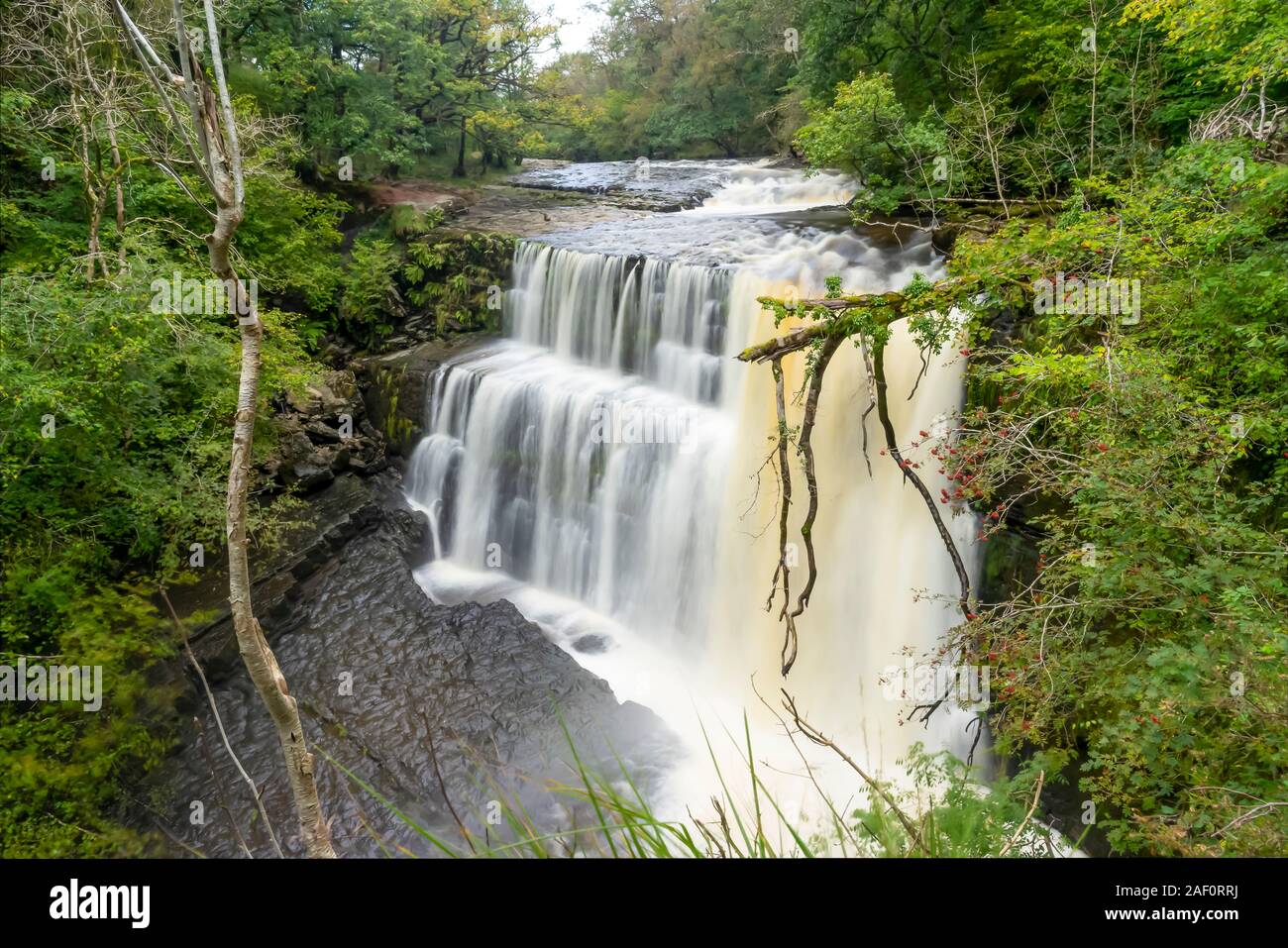 The four falls walk wales hi-res stock photography and images - Alamy