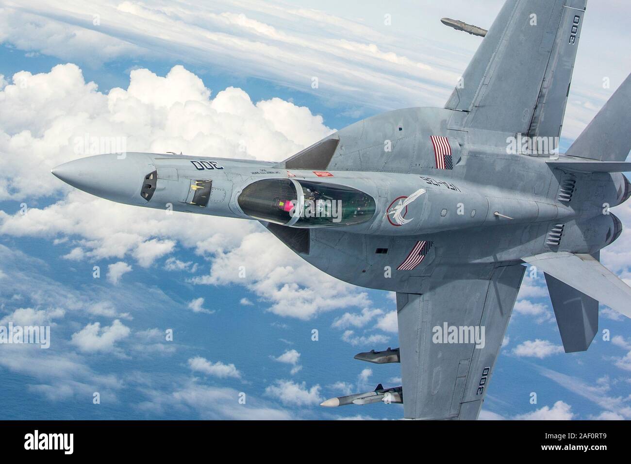 LEMOORE, California (March 7, 2019) Three F/A-18E aircraft from Naval ...