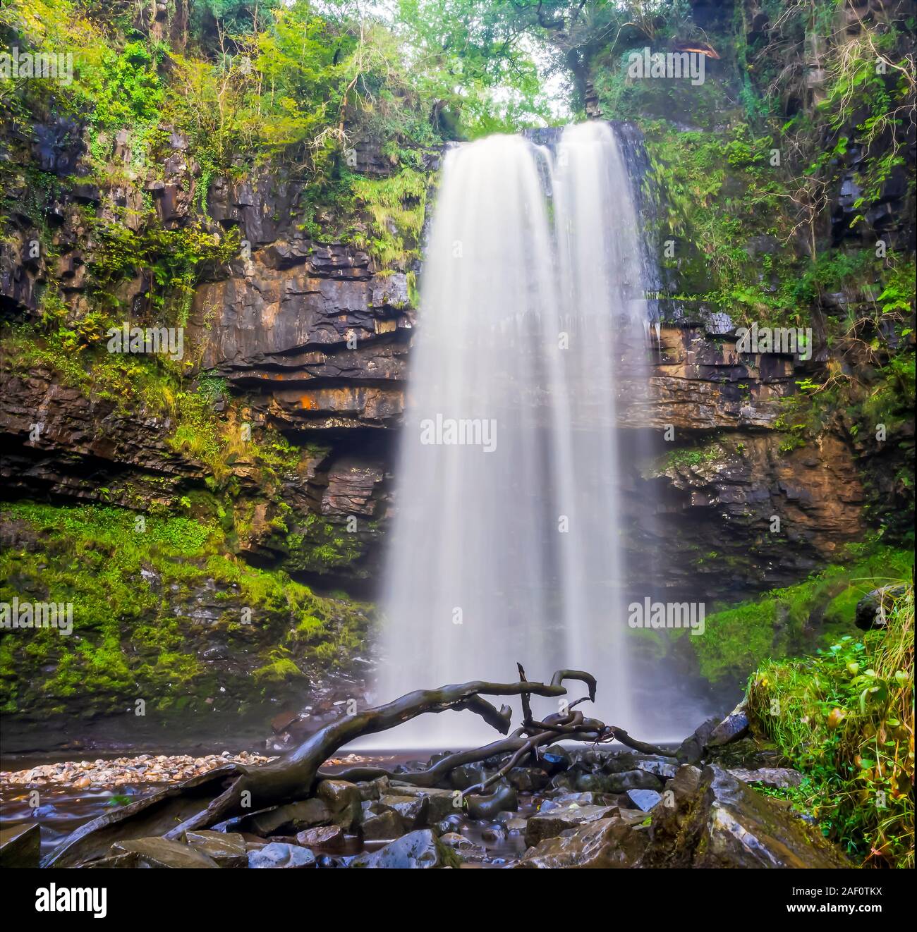 The four falls walk wales hi-res stock photography and images - Alamy