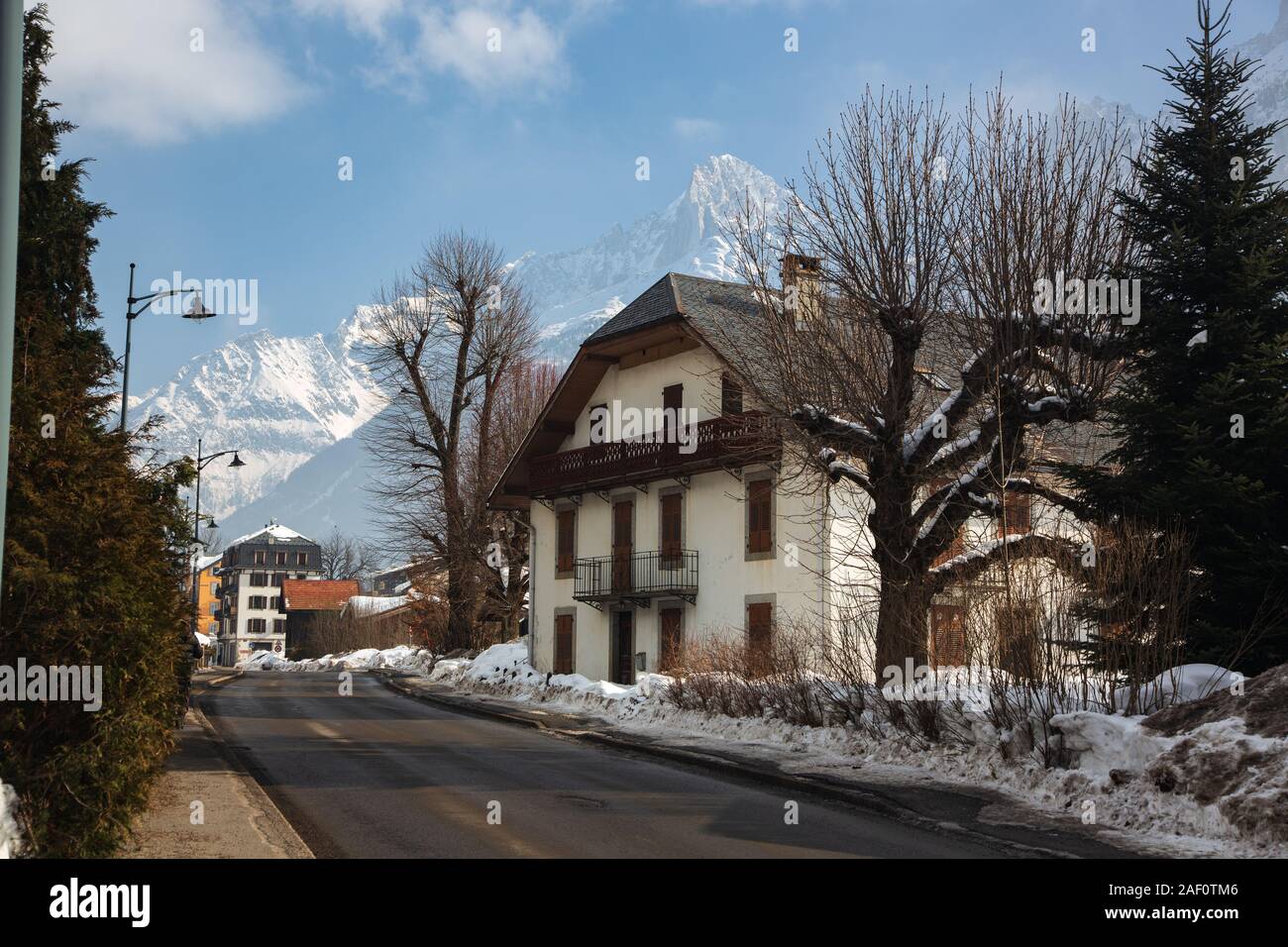 Downtown chamonix france hi-res stock photography and images - Alamy