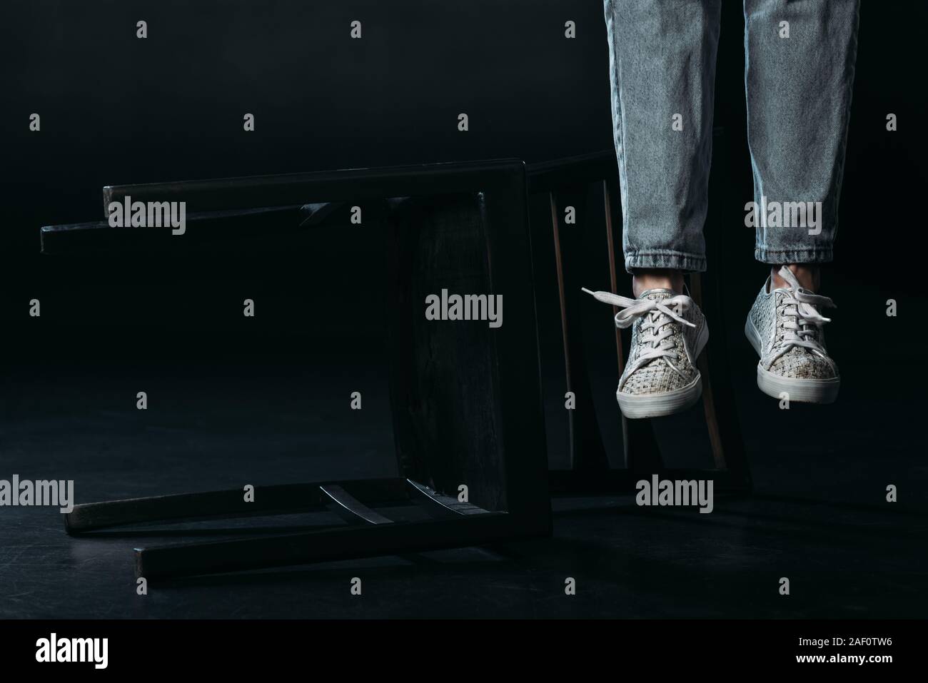 Fallen chair hi-res stock photography and images - Alamy