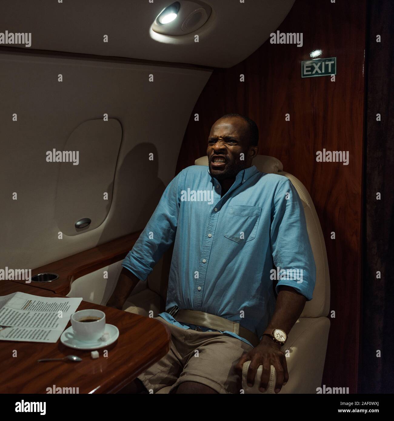 African american private jet hi-res stock photography and images - Alamy