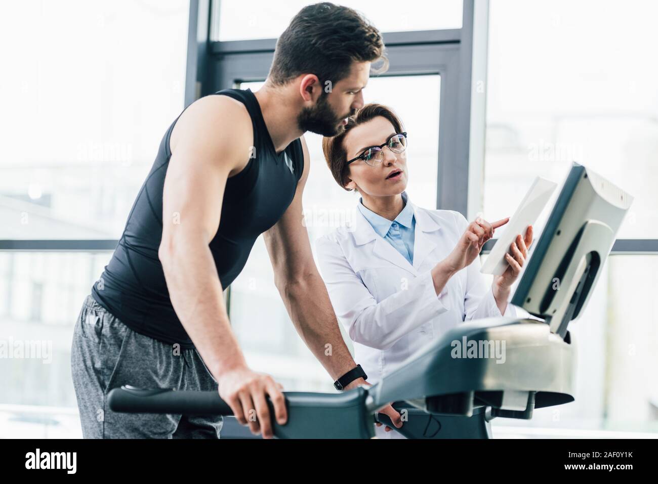 Digital athlete analysis hi-res stock photography and images - Alamy