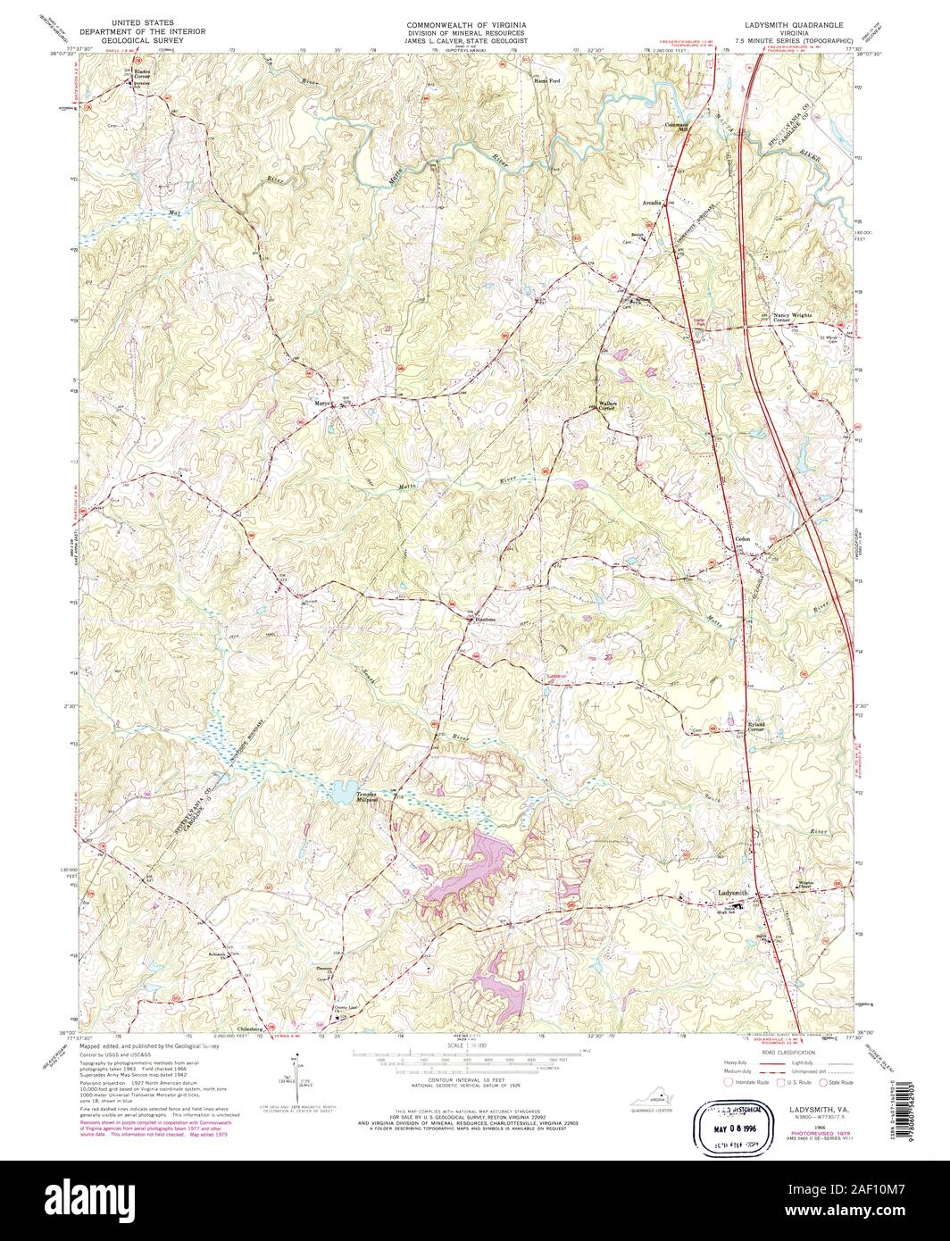 Map of ladysmith hi-res stock photography and images - Alamy