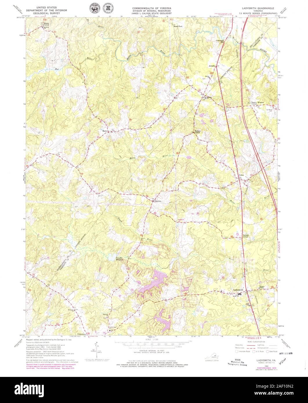 Map Of Ladysmith High Resolution Stock Photography and Images - Alamy