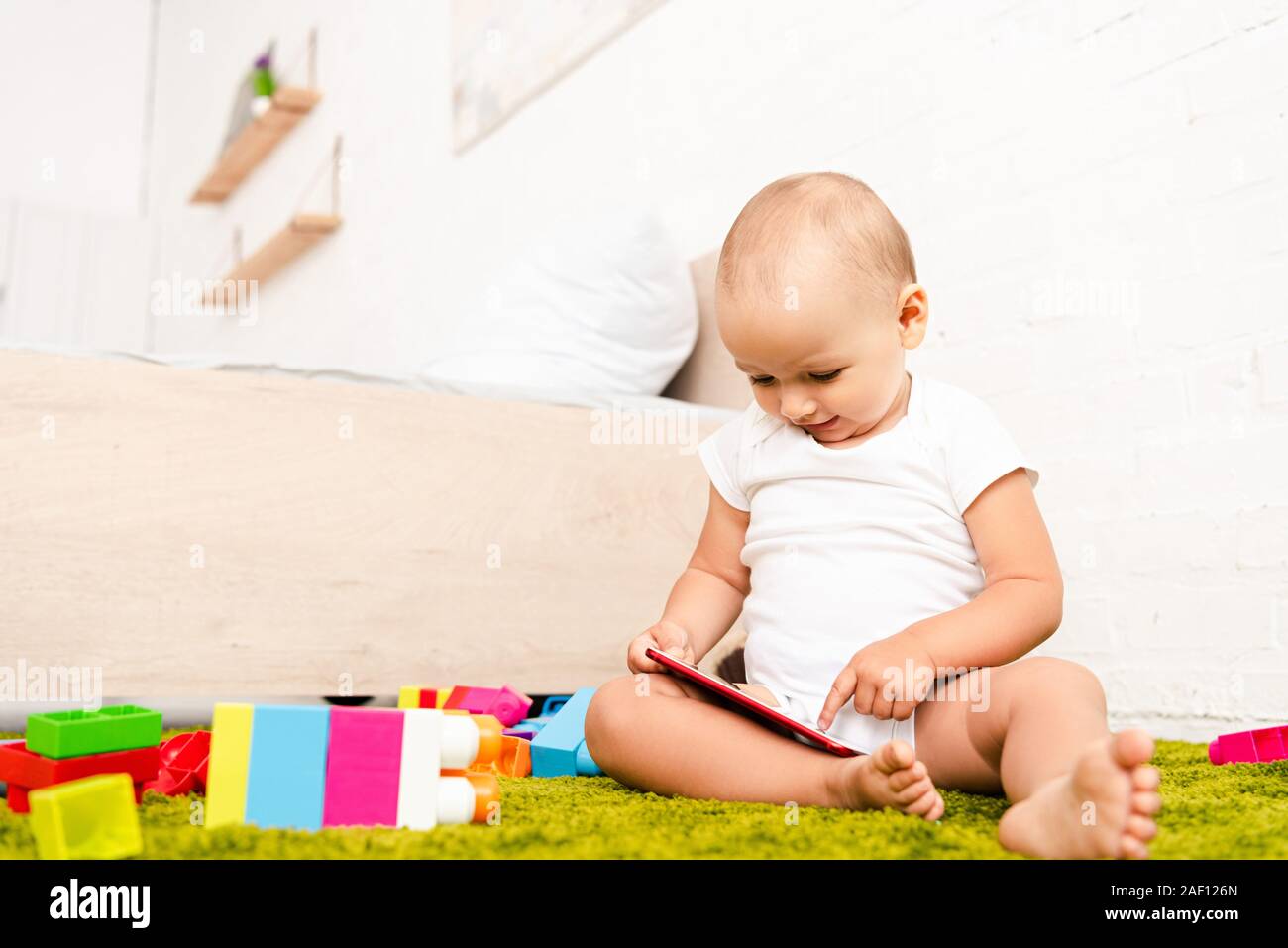 Toddler pointing toys hi-res stock photography and images - Alamy