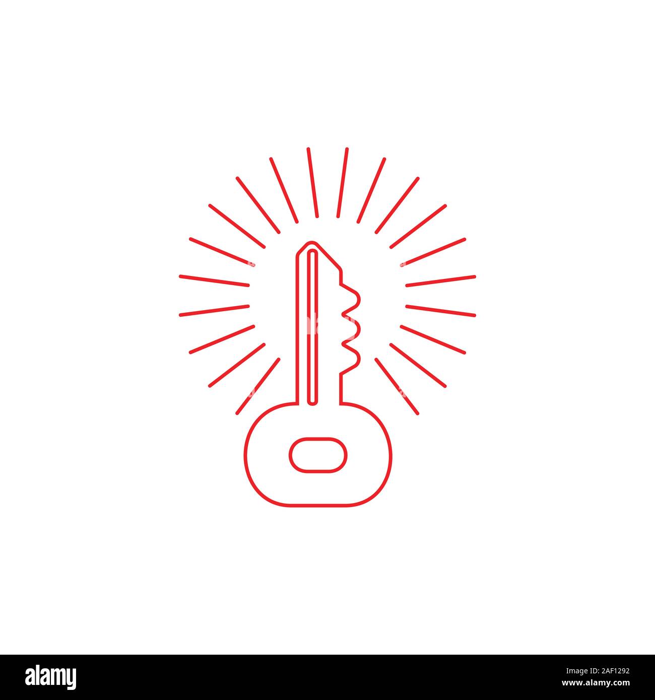 shine key to success vintage decoration vector Stock Vector Image & Art ...