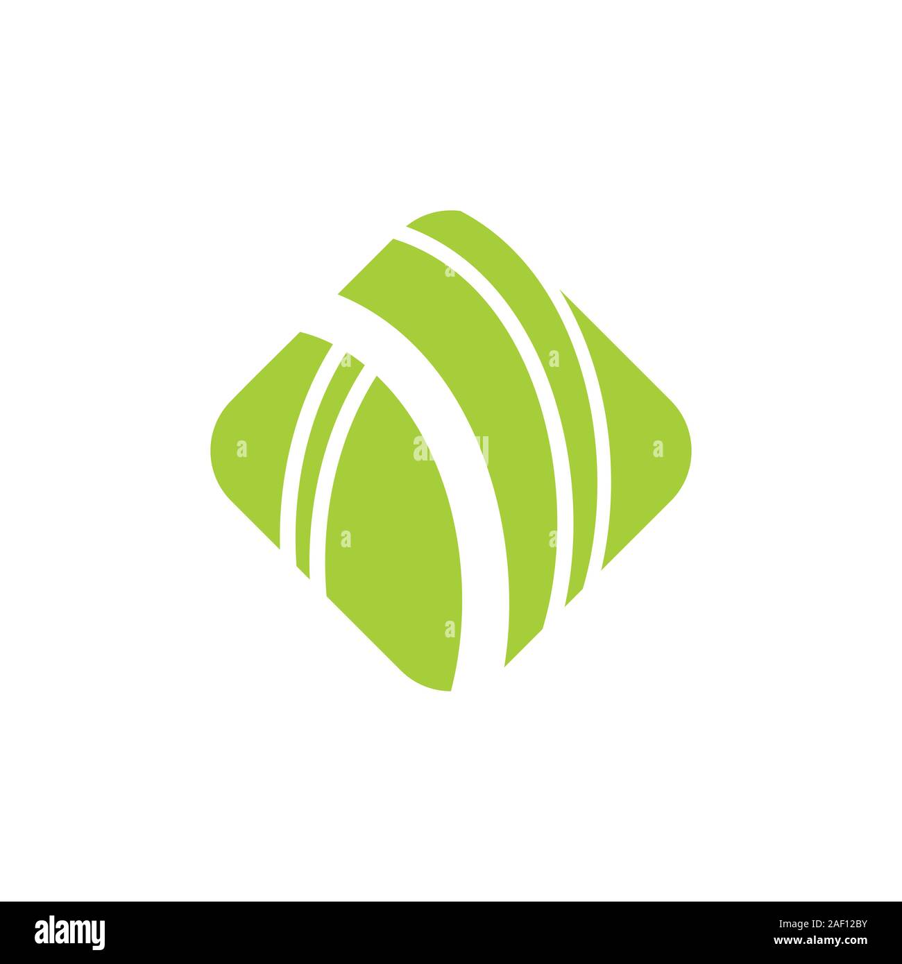 square motion swoosh geometric logo vector Stock Vector Image & Art - Alamy