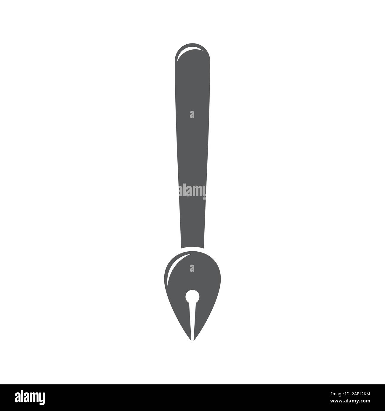 pen writer classic design symbol vector Stock Vector Image & Art - Alamy