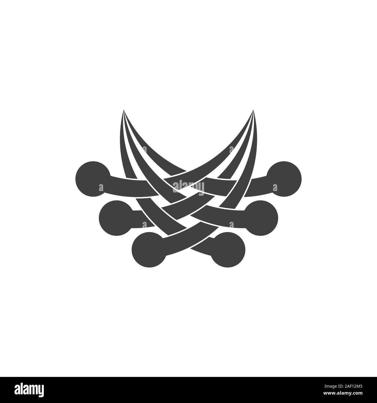 circle object motion fly fast abstract logo vector Stock Vector Image ...