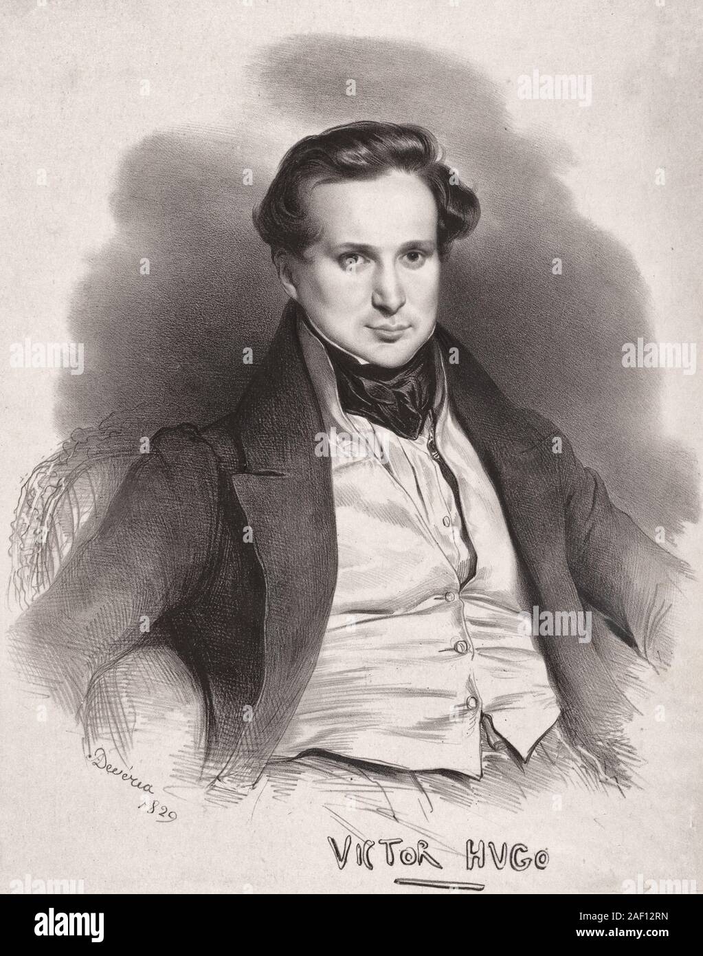 Victor hugo drawing hi-res stock photography and images - Alamy