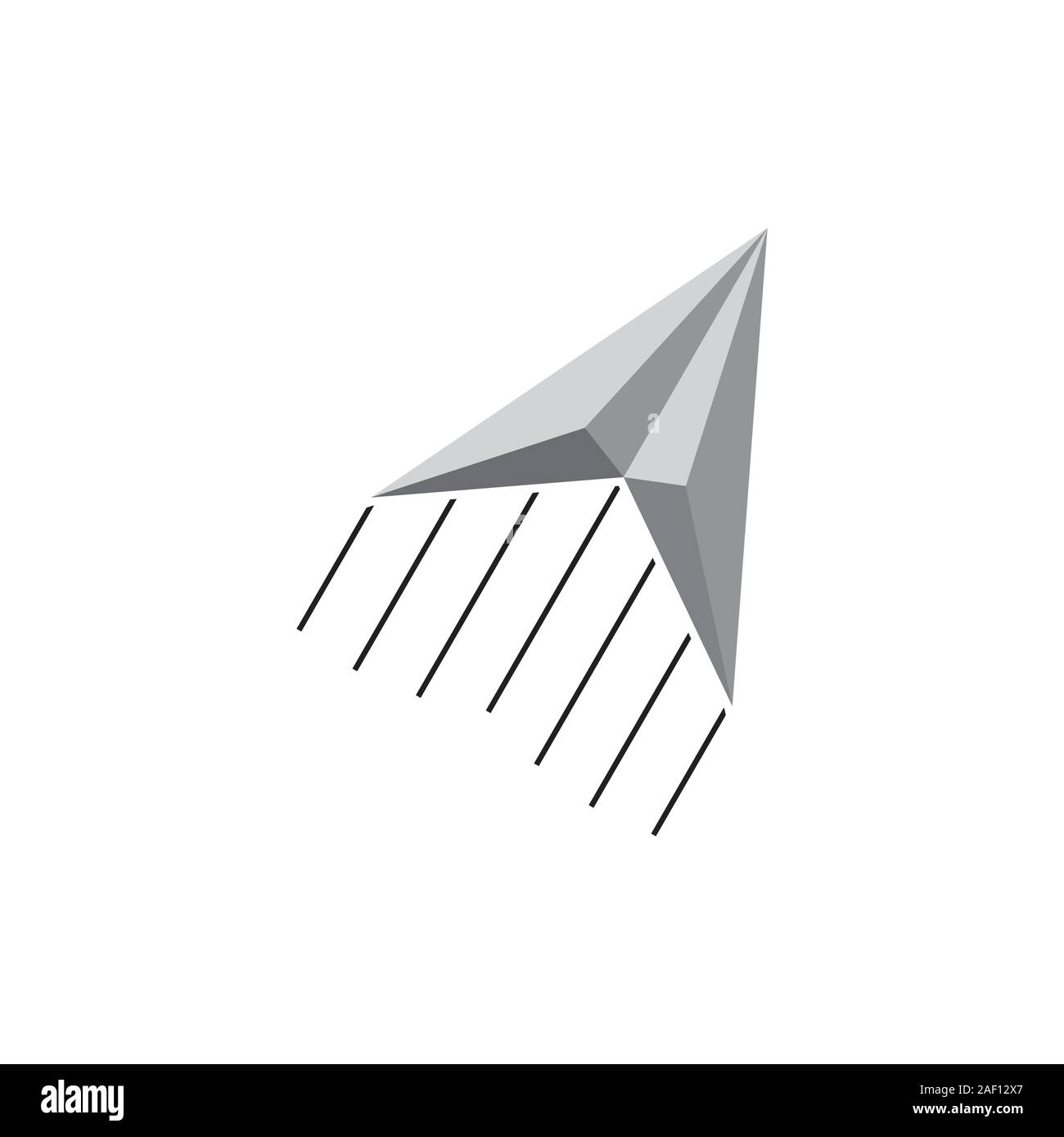 Airplane swoosh Cut Out Stock Images & Pictures - Alamy