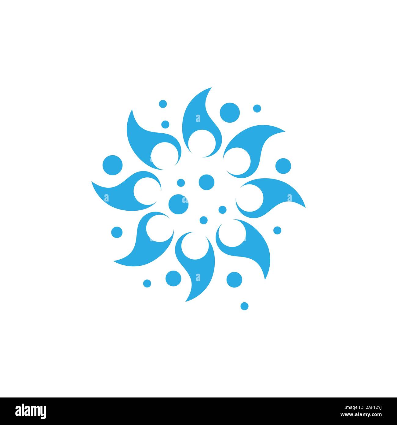 unique unusual source design vector geometric style logo vector Stock ...