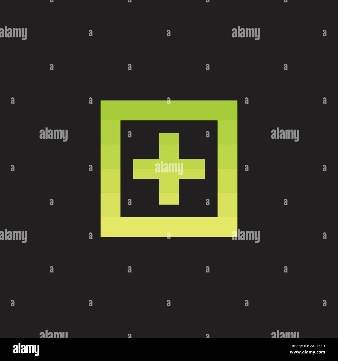 plus medical gradient flat symbol vector Stock Vector Image & Art - Alamy