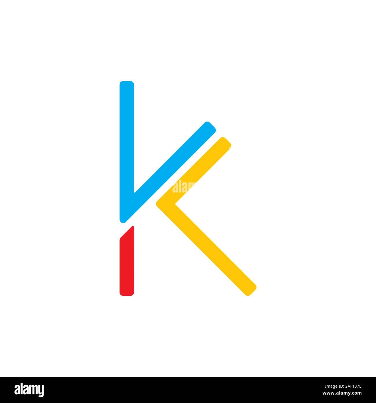 unique unusual source design vector geometric style logo vector Stock ...