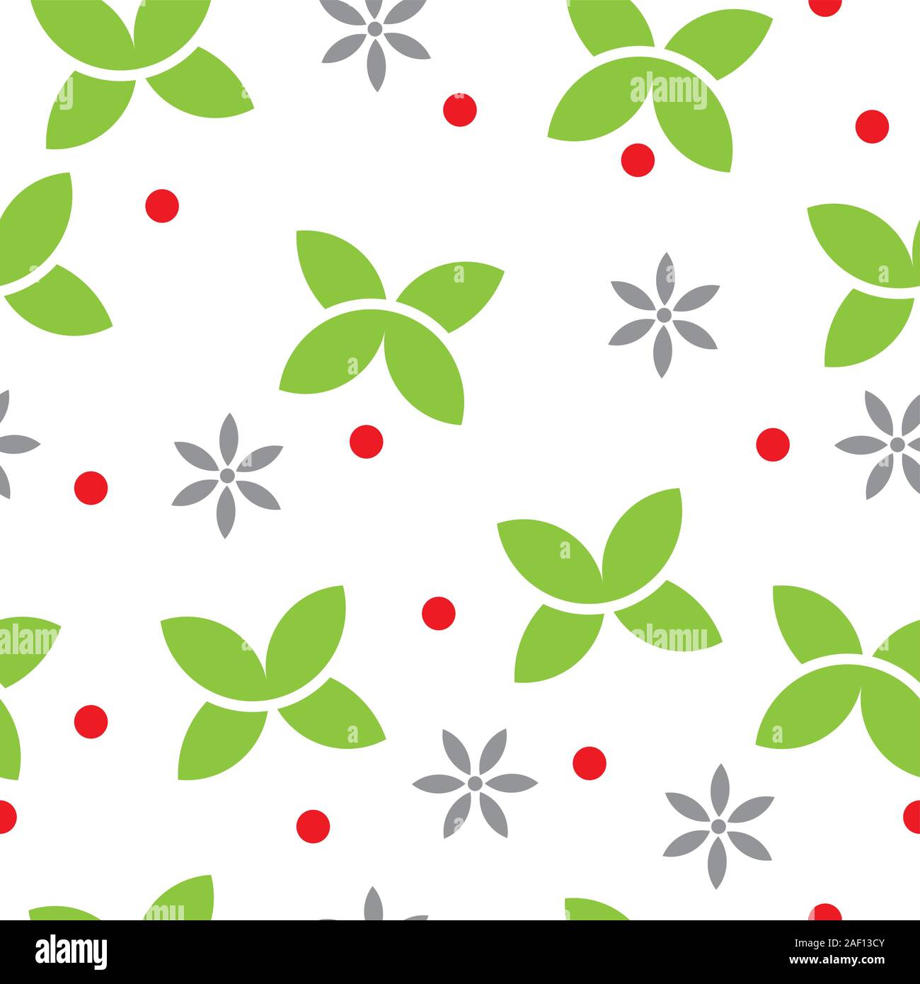 leaf green simple seamless design background vector Stock Vector Image ...