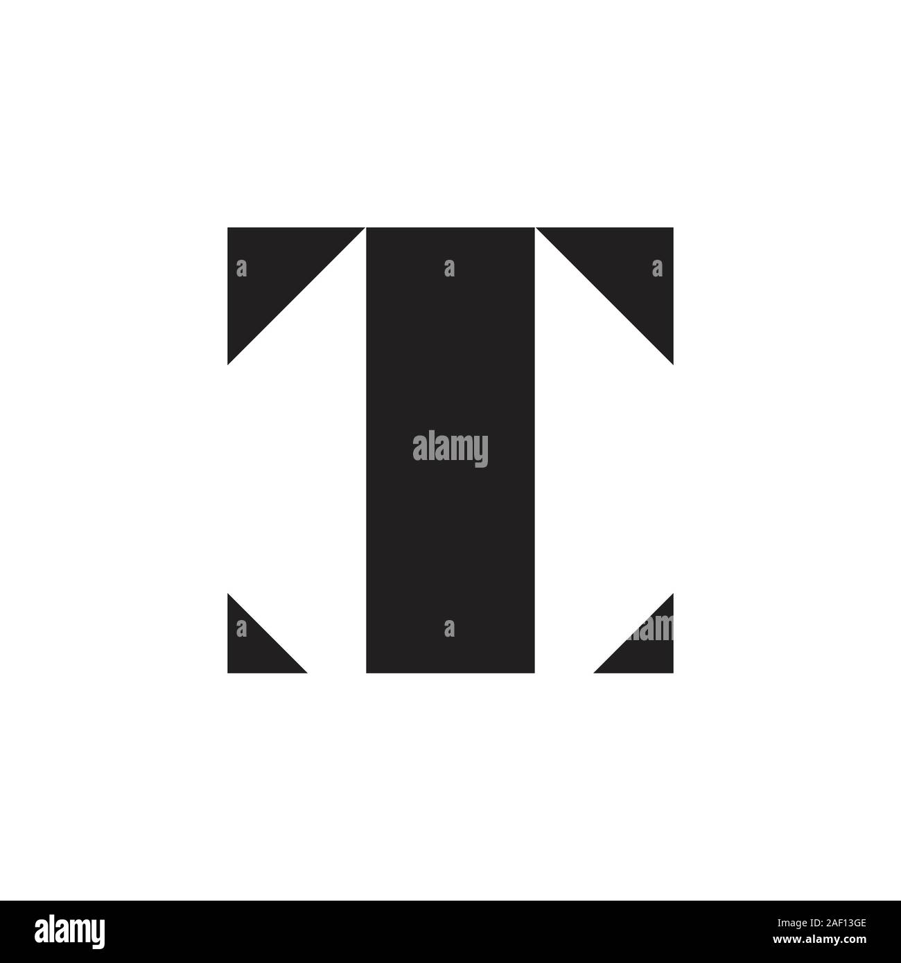 letter tt square geometric logo vector Stock Vector Image & Art - Alamy
