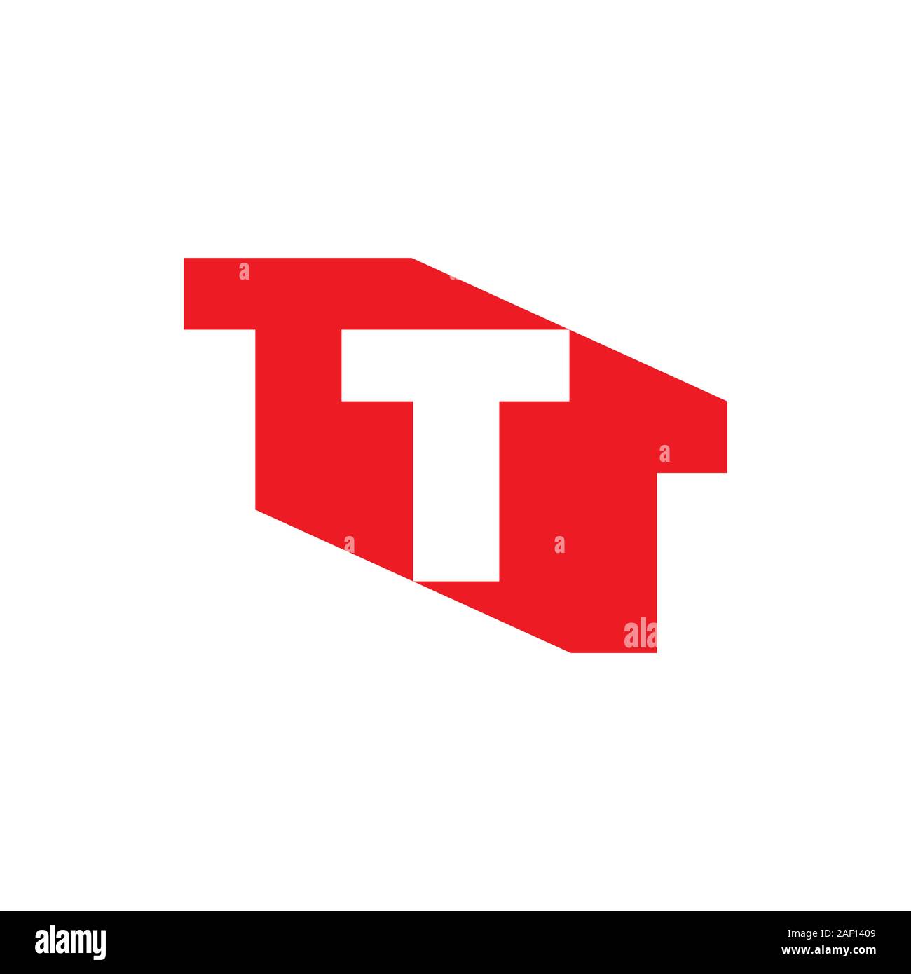 letter t geometric motion design logo vector Stock Vector Image & Art ...