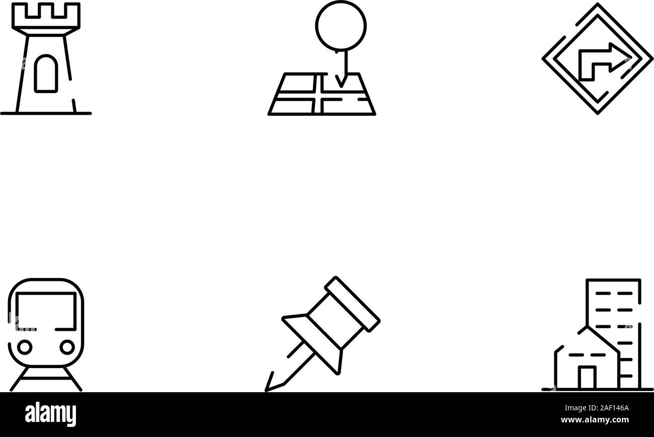 Outdoor maps Stock Vector Images - Alamy