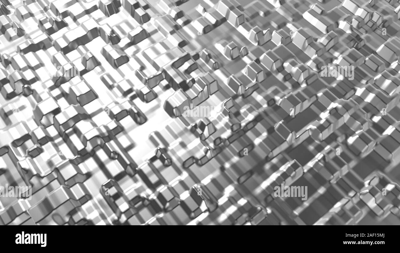 Abstract chrome stainless textured background. Industry and material ...