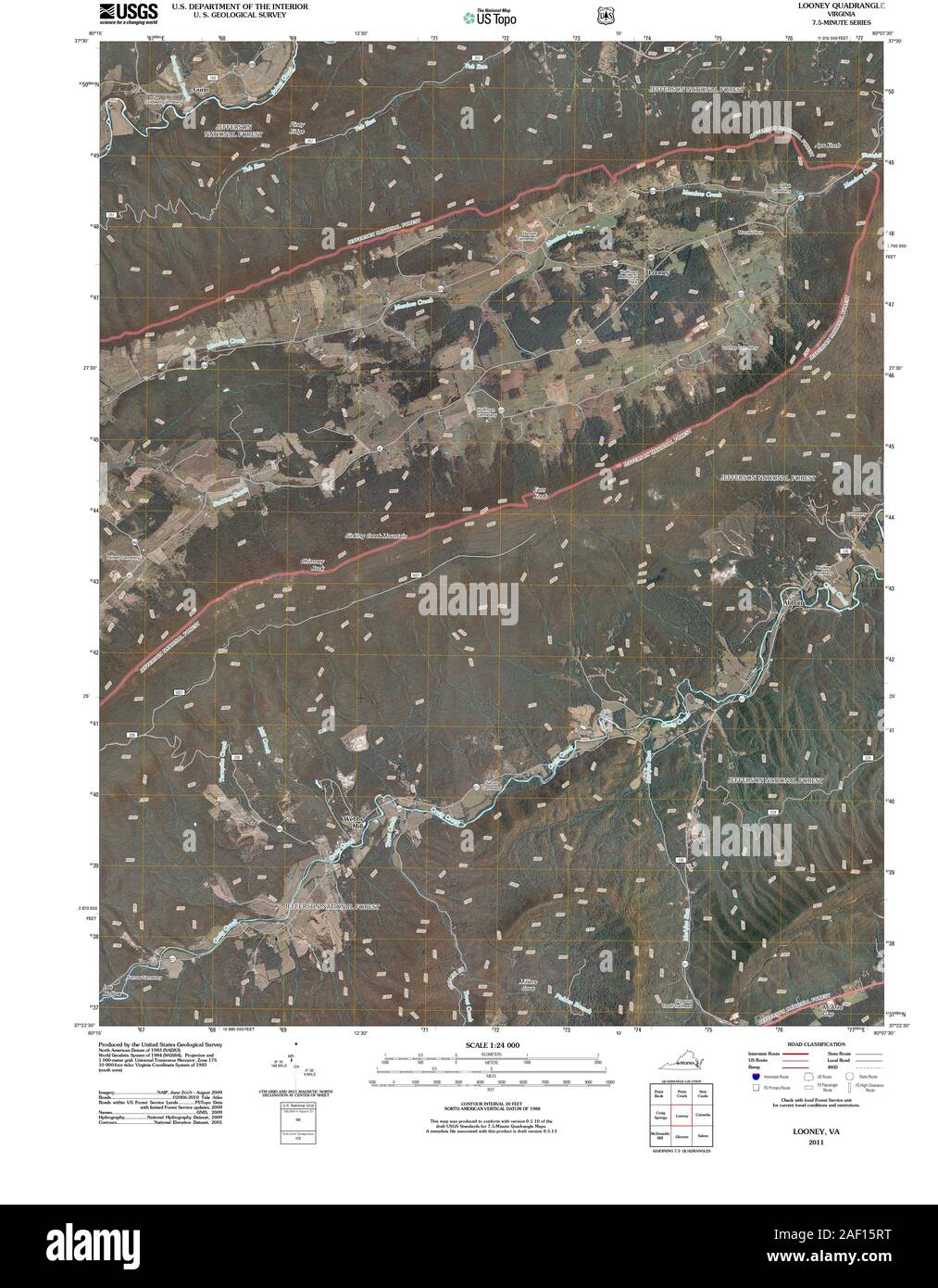 VA Looney 20110504 TM Stock Photo - Alamy