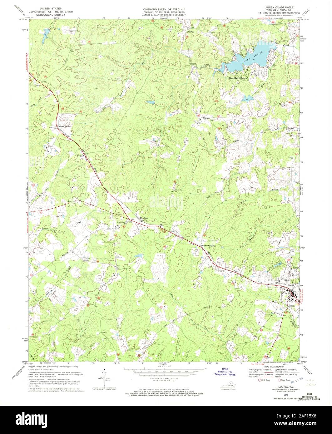 Louisa map Cut Out Stock Images & Pictures - Alamy