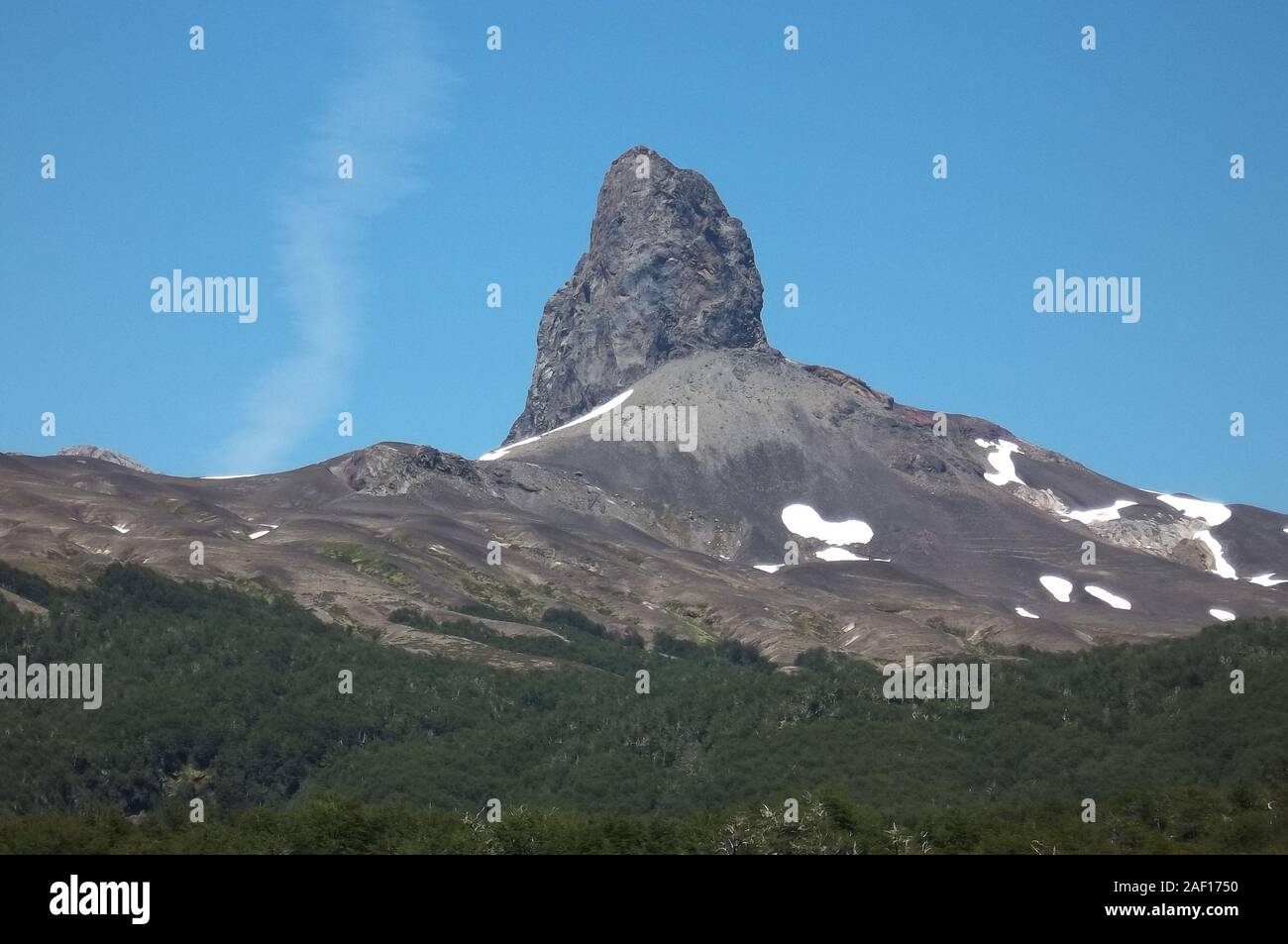 Cerro Pantoja, Argentina, Extinct Stratovolcano, Basaltic ...
