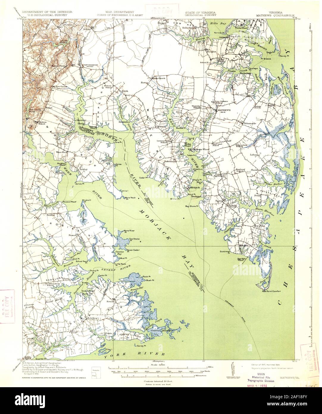 Map of mathews hi-res stock photography and images - Alamy