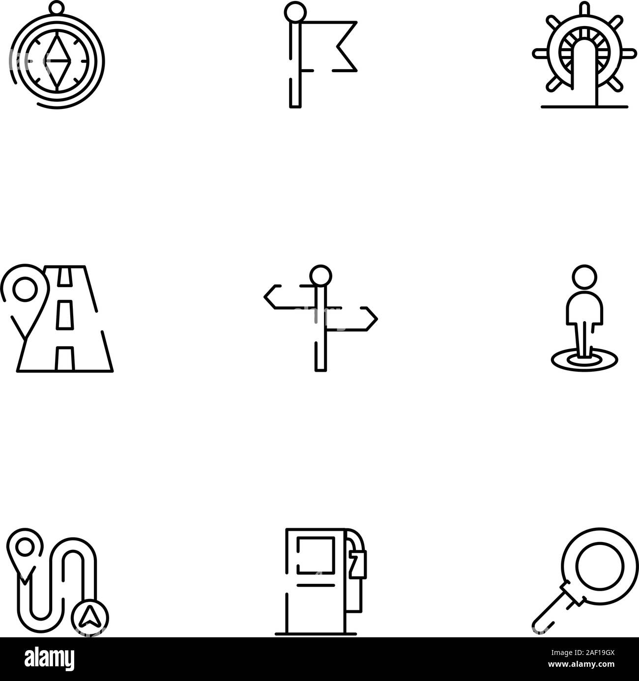 Planning maps Stock Vector Images - Alamy