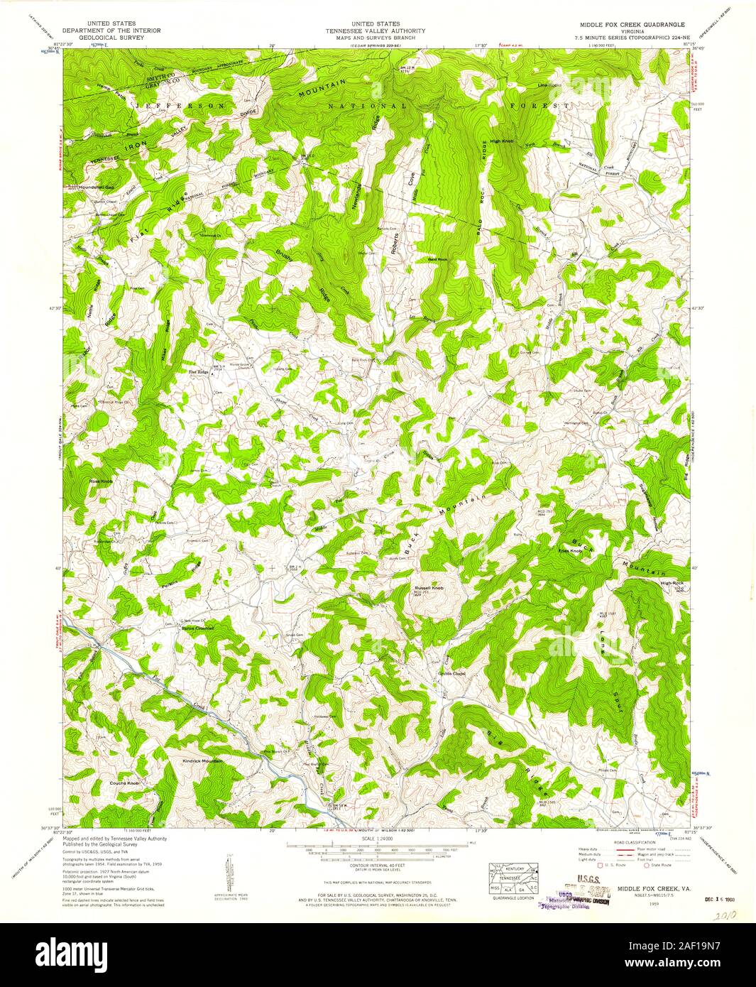 Fox creek map hi-res stock photography and images - Alamy