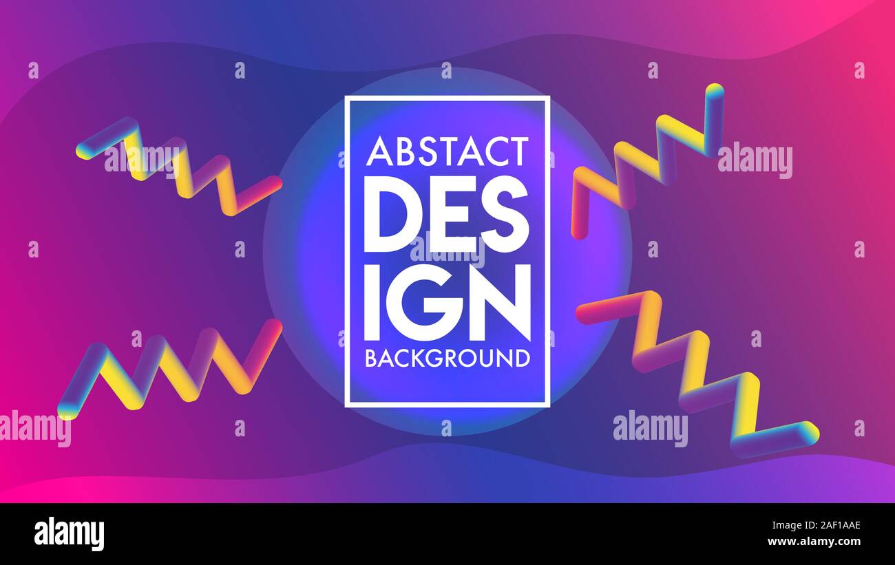 Colorful Abstract Blend Background Design Template, Fun Backgroud ...