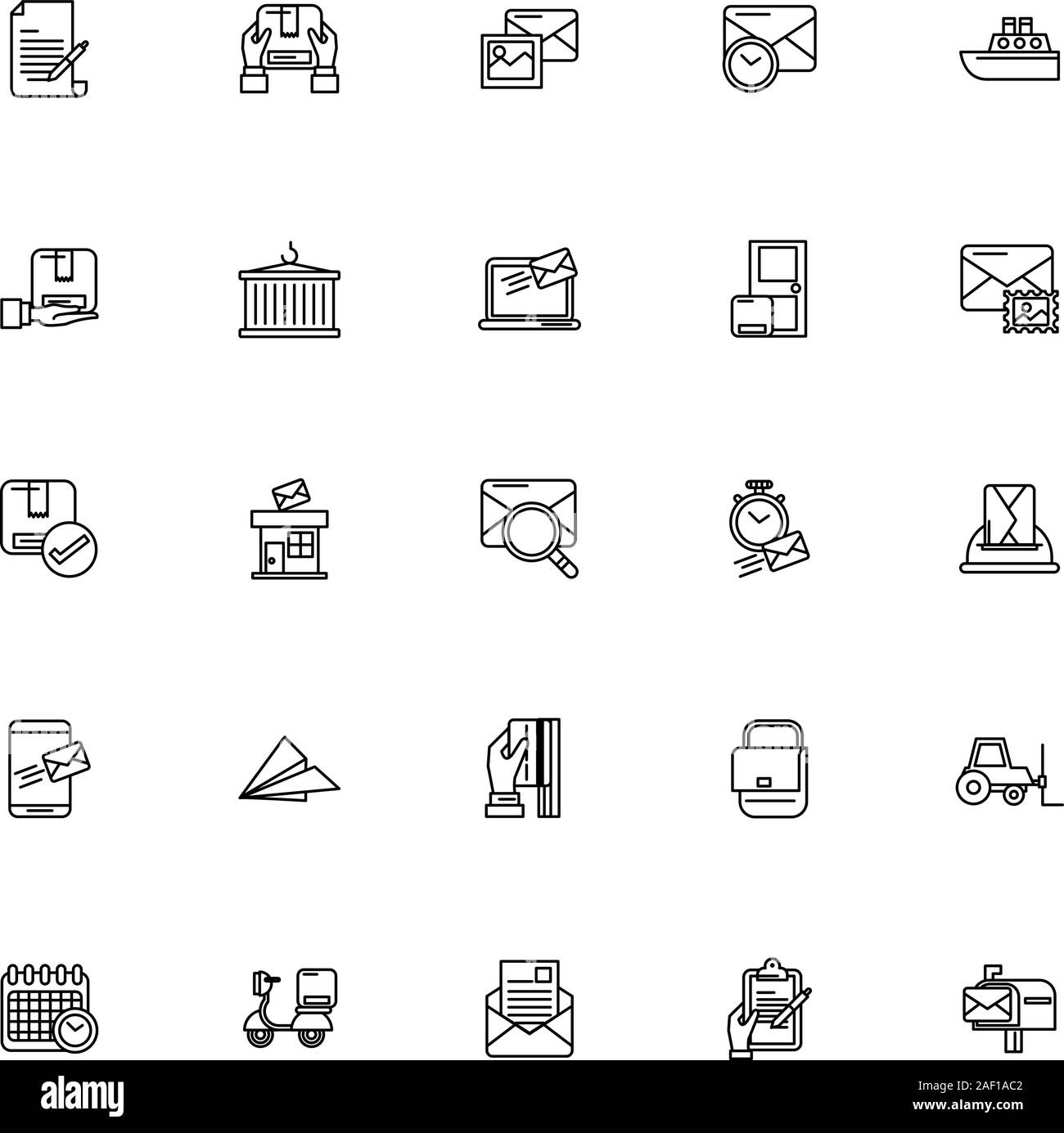 Cargo bundle Stock Vector Images - Alamy