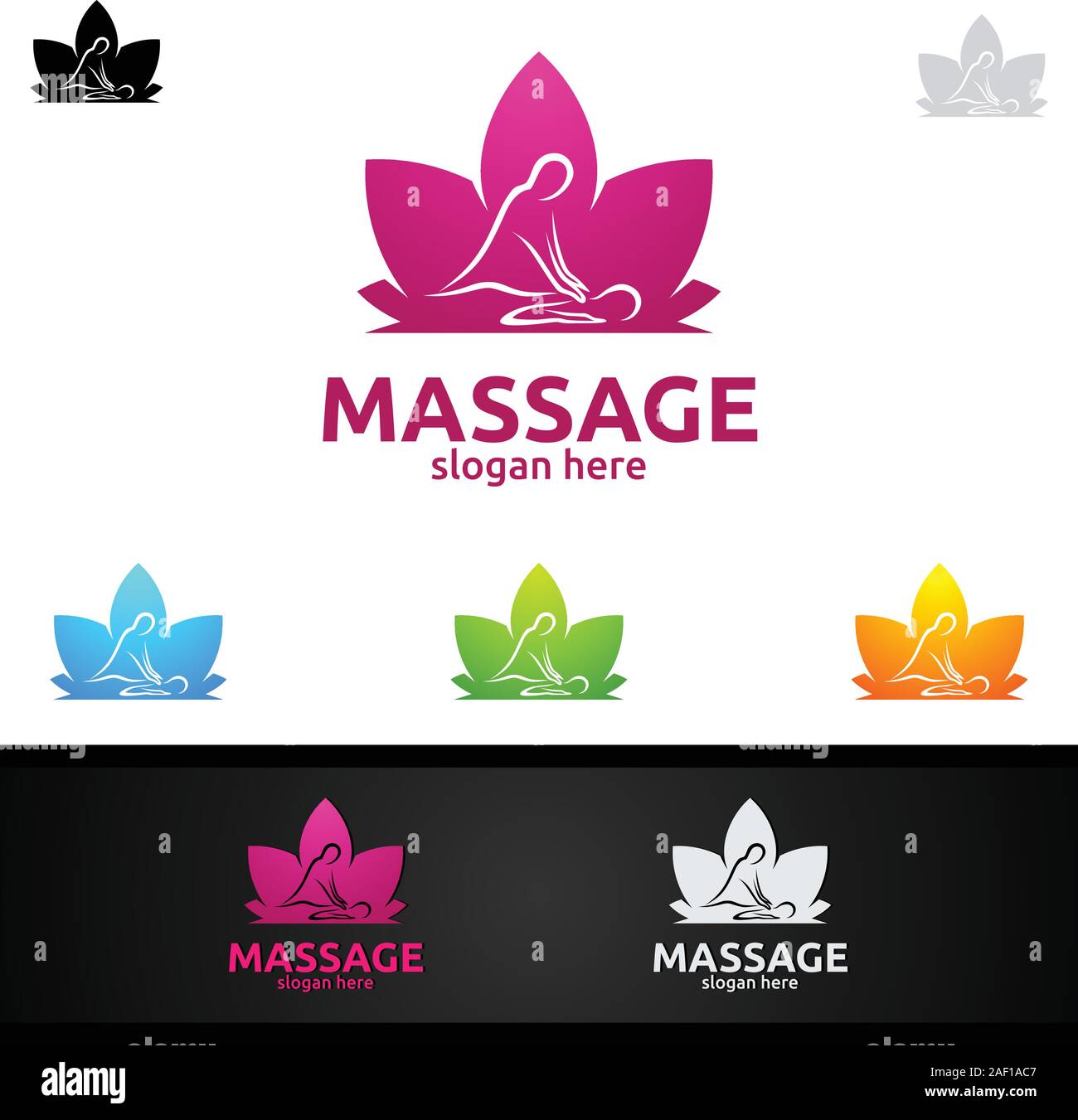 Massage Logo Design