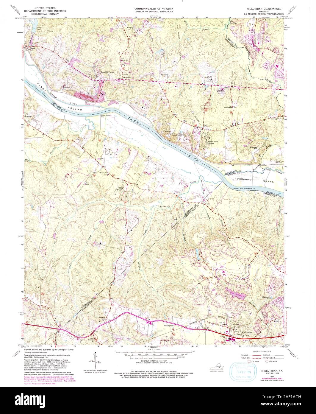 Midlothian Map High Resolution Stock Photography and Images - Alamy