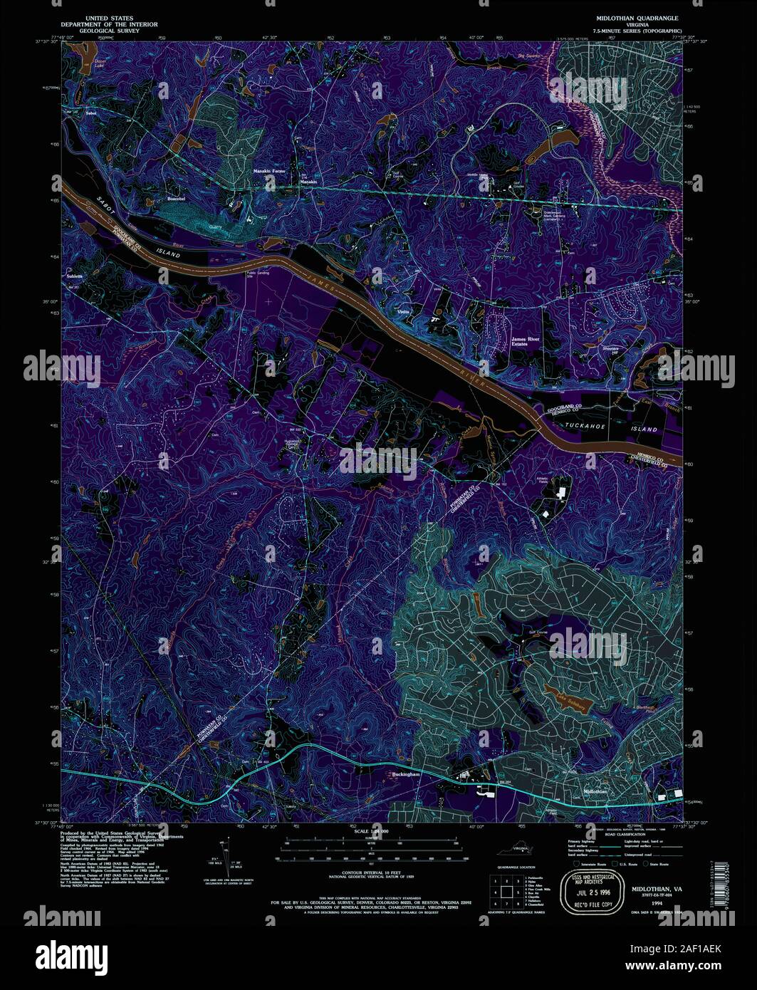 Midlothian va hi-res stock photography and images - Alamy