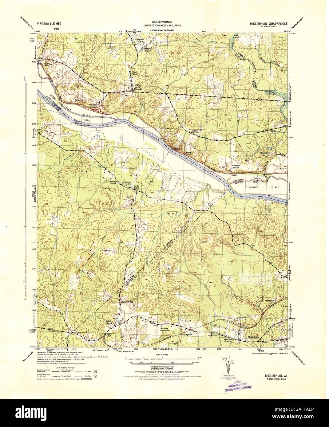 Midlothian Map High Resolution Stock Photography and Images - Alamy